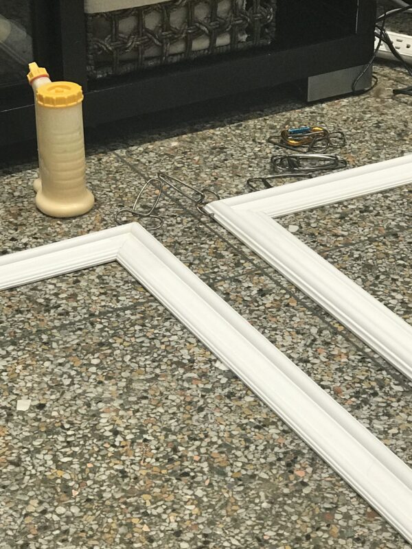 One Room Challenge (Week 4-5/ HOW TO INSTALL PANEL MOULDING) | This ...